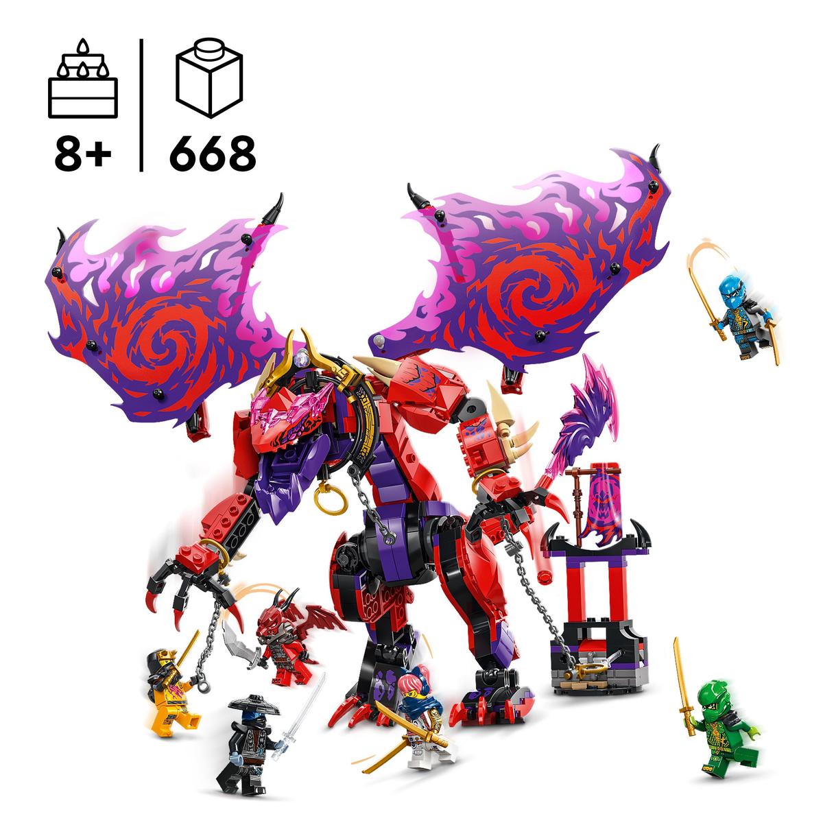 LEGO Ninjago 71832, Thunderfang Dragon of Chaos - Hjem - Lekia.no LEGO Ninjago 71832, Thunderfang Dragon of Chaos - Hjem - Lekia.no