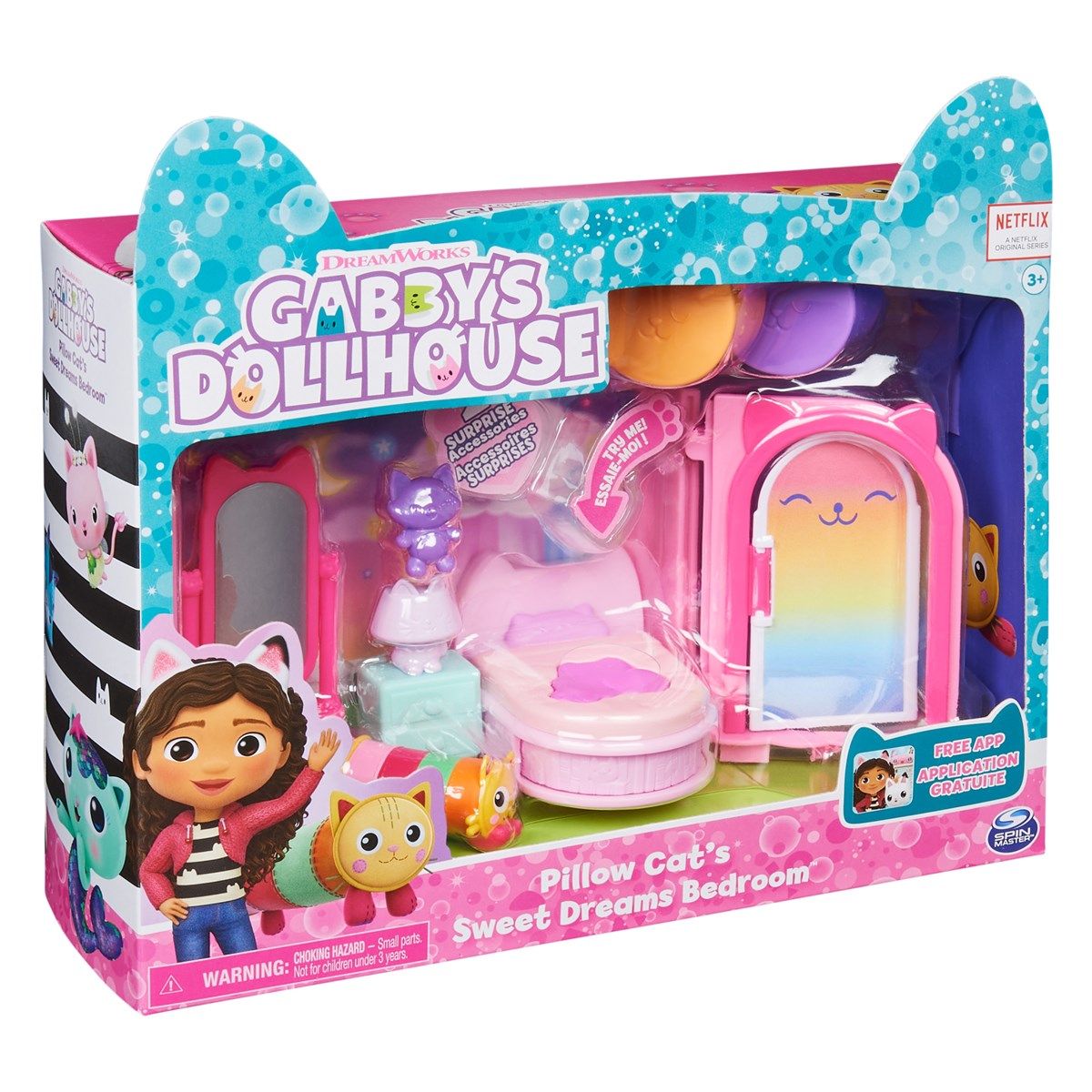 Gabby s Dollhouse Deluxe Room Cat s Bedroom Hjem Lekia no Gabby s Dollhouse Deluxe Room Cat s Bedroom Hjem Lekia no